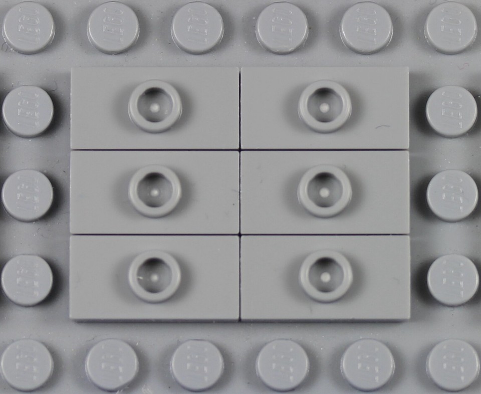 LEGO - 1x2 Plates w/ 1 Stud Jumper - PICK YOUR COLORS - Modified Tile ...