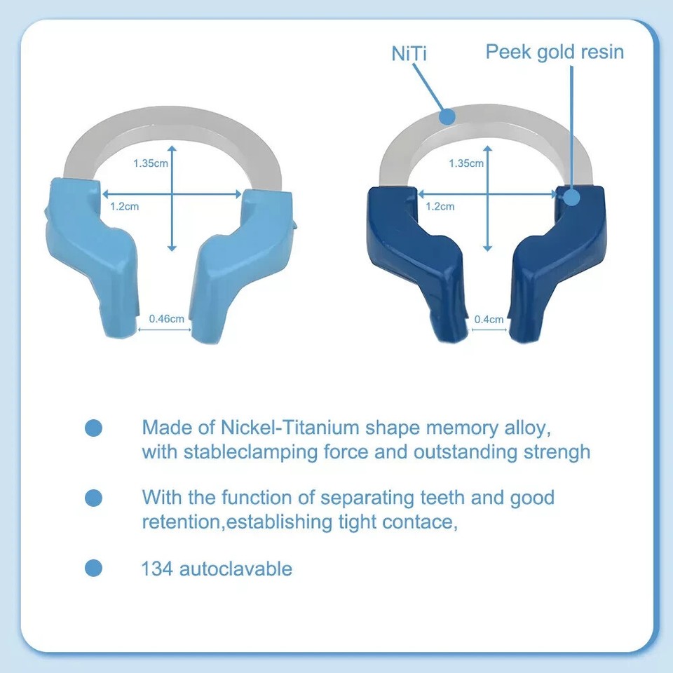 Dental Matrix Bands Ring Sectional Matrice Clamp Fit Garrison Palodent ...