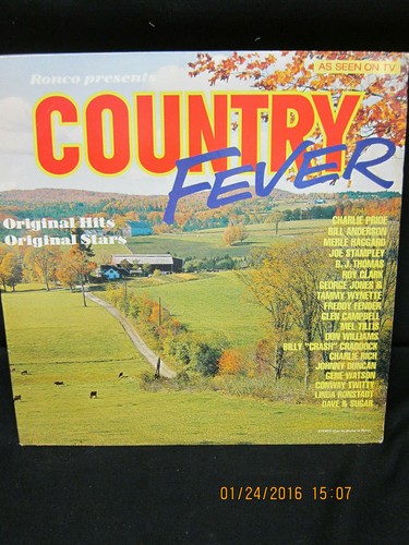 Country Fever Original Hits Original Stars - Ronco Presents | eBay