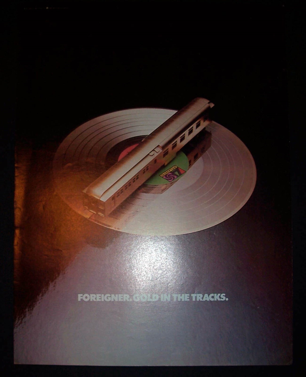 Foreigner Debut 1st Album (Gold Record Sales) 1977 Short Print Poster ...