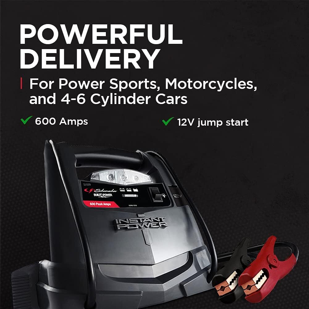 Car Jump Box 12v Battery Jumper Car Starter Booster Truck Heavy Duty ...
