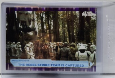2021 Topps Star Wars Battle Plans The Rebel Strike Team is Captured #85 ...