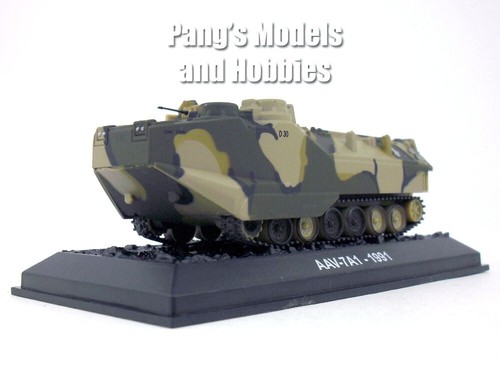 AAV-7 AAV7 Assault Amphibious Vehicle - Marines - 1/72 Scale Diecast ...