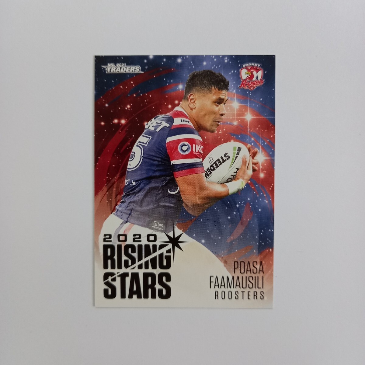 2021 NRL Traders Poasa Faamausili Rising Stars Sydney Roosters | eBay ...