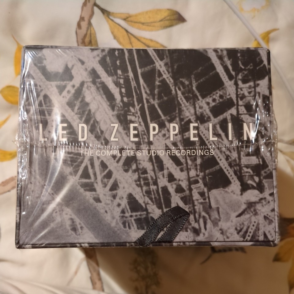 Led Zeppelin The Complete Studio Recordings Collection New SEALED Box ...