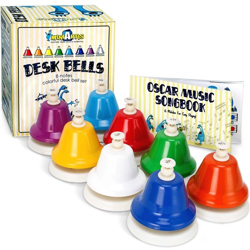 Desk Bells for Kids | Educational Music Toys for Toddlers 8 Notes ...