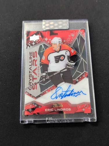 24/25 Clear Cut Eric Lindros Crystalline Stars Auto #d 20/35 | eBay