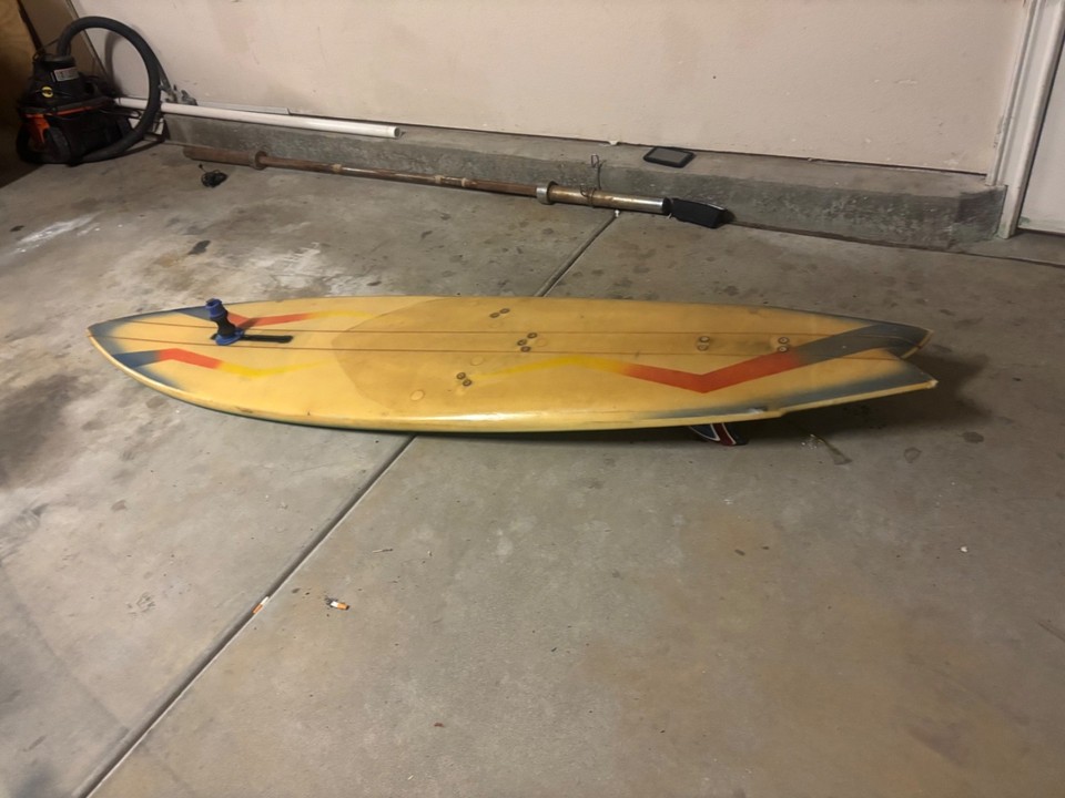 windsurfing board and sail | eBay