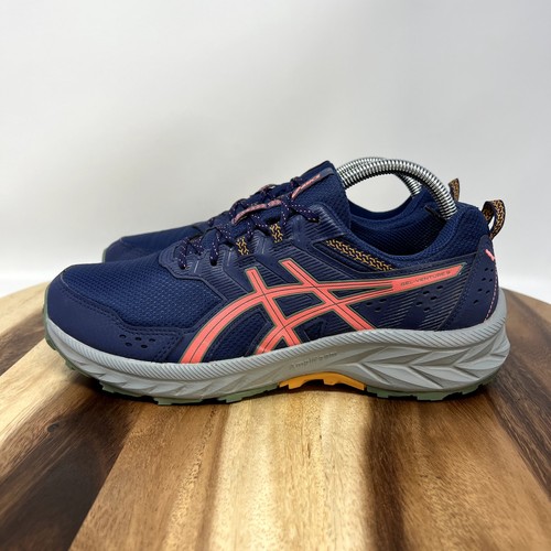 Asics Gel Venture 9 Running Shoes Women's Size 10 Navy Blue Sneakers ...
