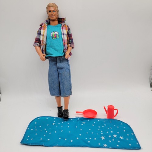 Camping Ken 1993 - #11075 - Vintage “Camp Barbie” Ken with Some ...