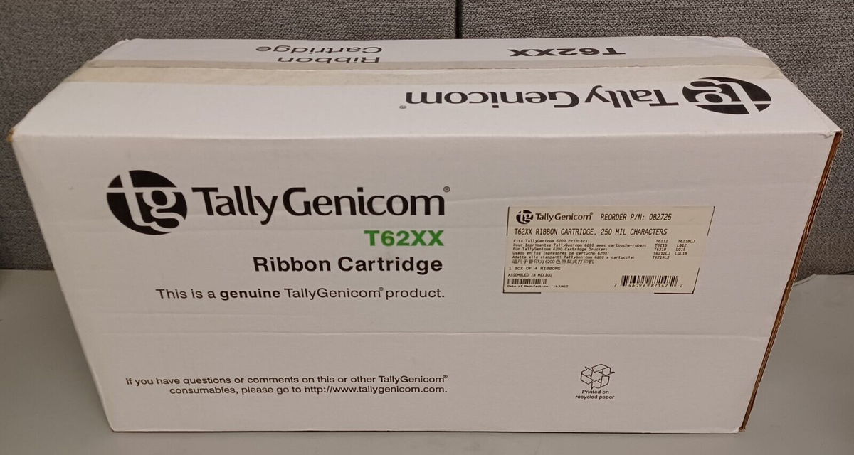 Tallygenicom Logo PrinterDash Compatible Replacement For TallyGenicom