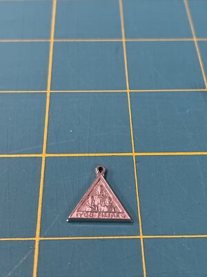 IYOB FILIAE JOB’S DAUGHTERS VINTAGE PENDANT CHARM 1960s STERLING SILVER ...