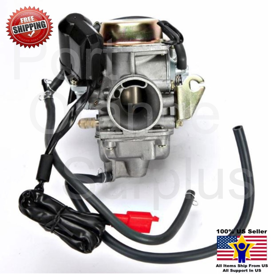 NEW GY6 150cc Carburetor w/filters 26mm 4 stroke Scooter Taotao Sunl ...