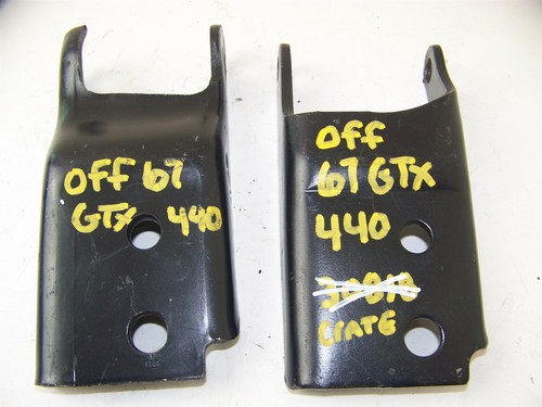 1967 Plymouth GTX Dodge Coronet RT 440 Motor Mounts | eBay