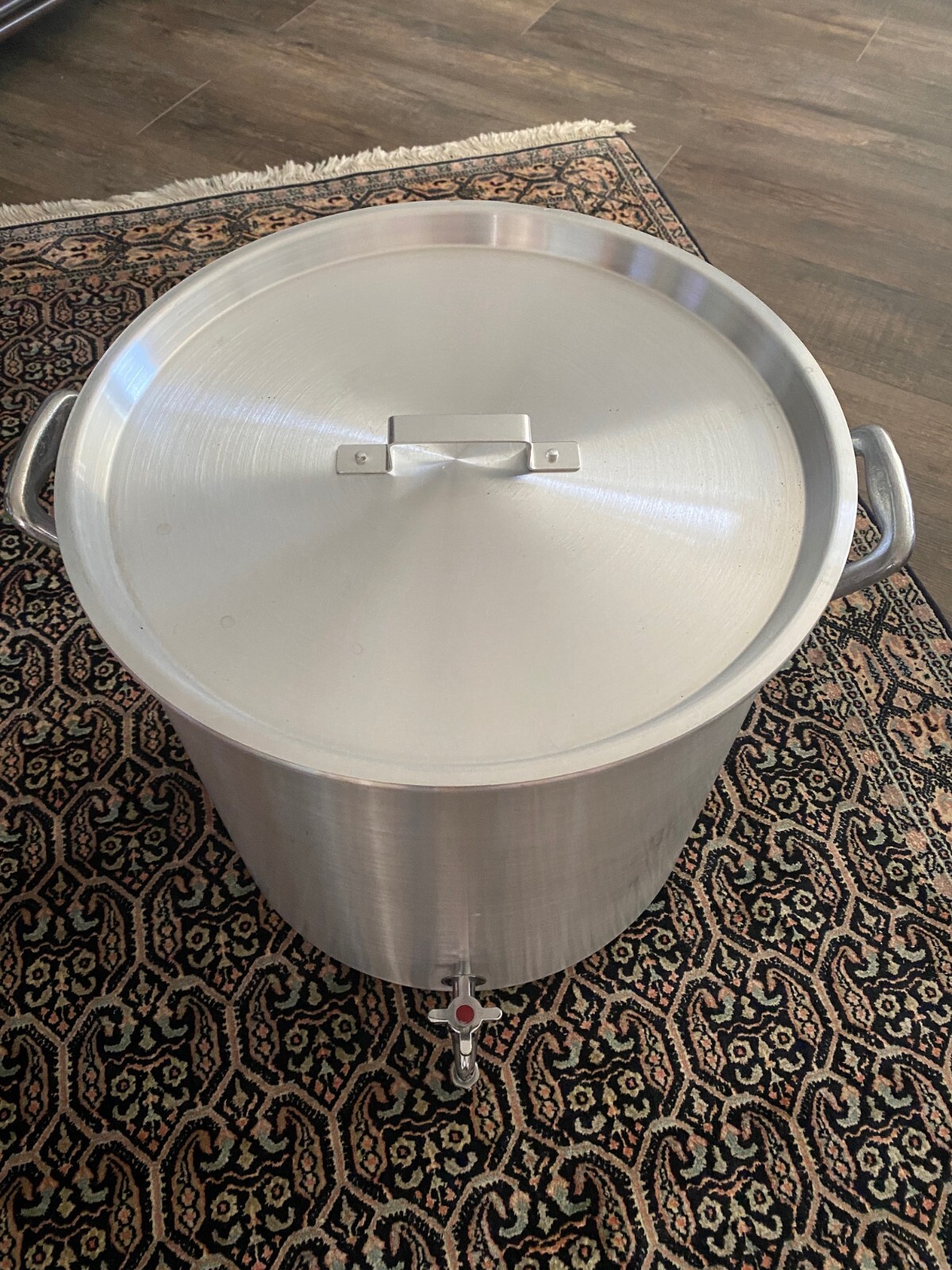 Bass Pro Shops Stock Pot with Spigot and Basket 60 Quart Used once. | eBay