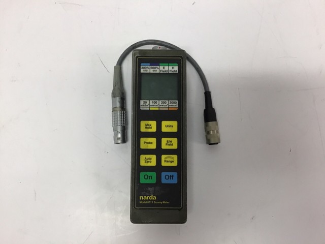 Narda 8712 Survey Meter With 8741d Isotropic Field Probe for sale ...
