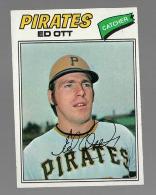 1977 Topps Ed Ott Pittsburgh Pirates #197 Excellent | eBay