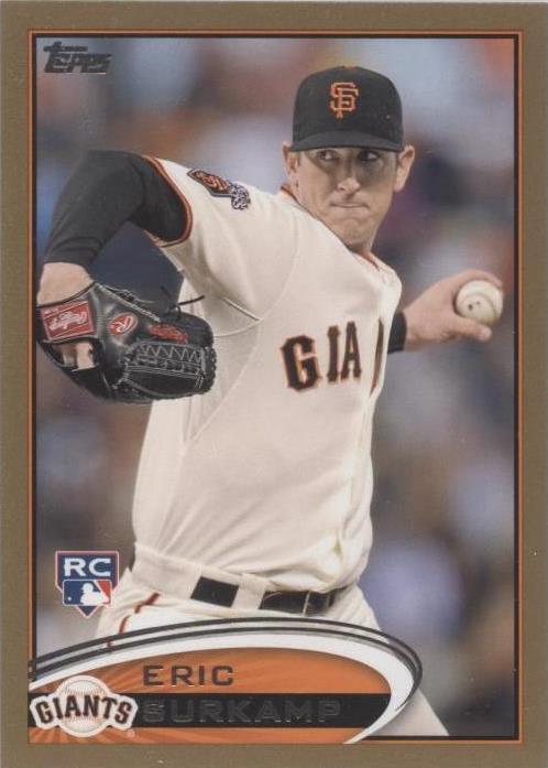 2012 Topps - Eric Surkamp #459 Gold /2012 (RC) for sale online | eBay