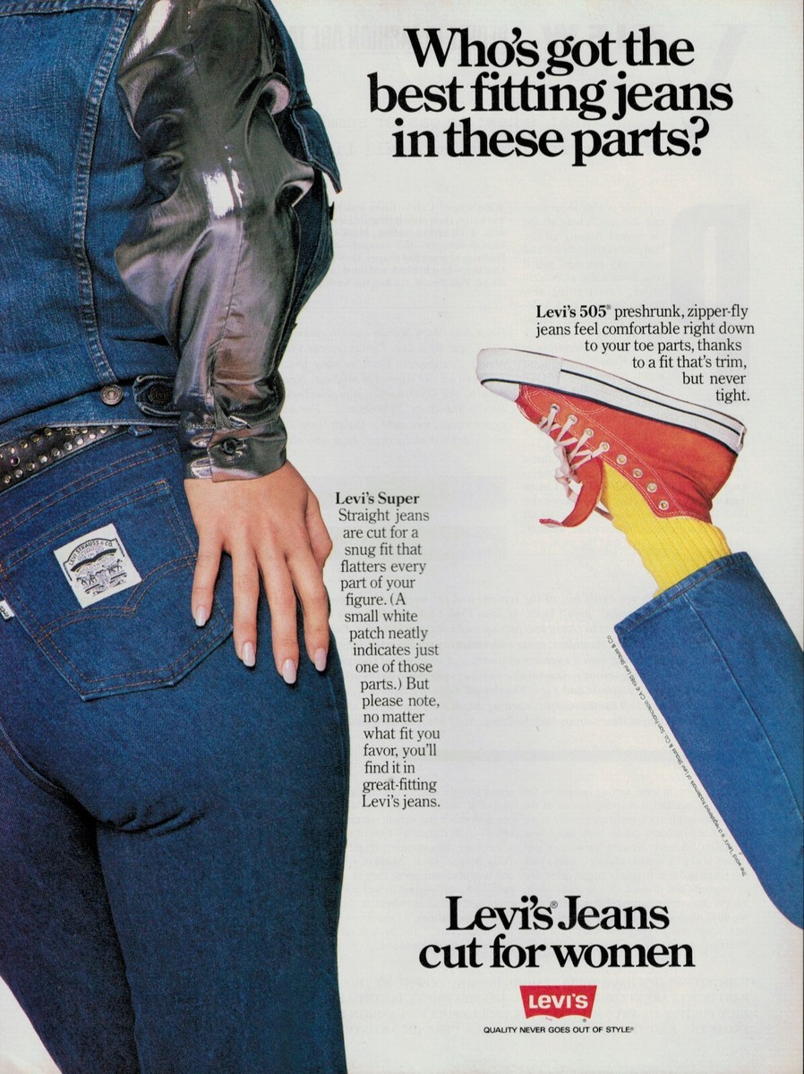 Jeans Print Ad