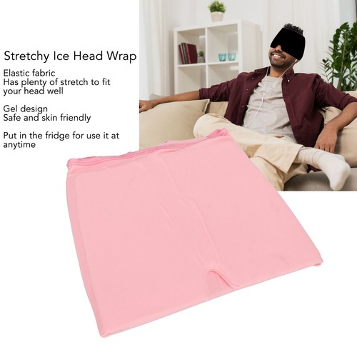Cold Compress Head Wrap Relieve Migraine Double Layers Stretchable ...