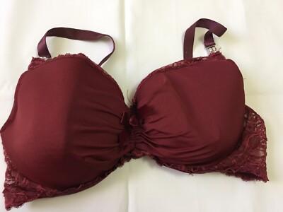 BODYFLIRT Bra size it 9c us 44c eu 100c padded underwired Red | eBay