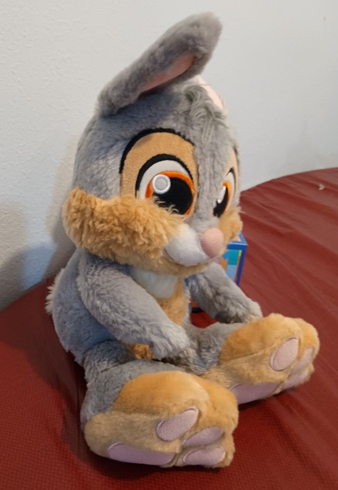 Disney Park Bambi's Big Feet Thumper Plush Stuffed Animal Rabbit | eBay