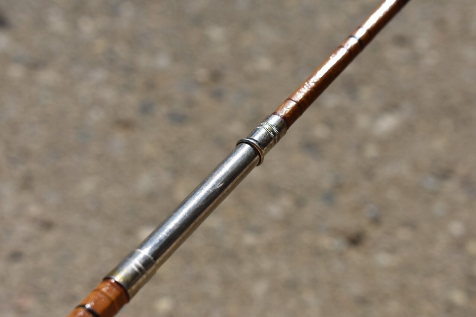 Heddon's Sons Dowagiac Split Bamboo Casting Rod In Sock Tube Antique ...