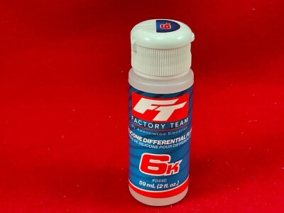 TEAM ASSOCIATED Silicone DIFF FLUID DIFFERENTIAL OIL 6000 WT (CST) 6K ...