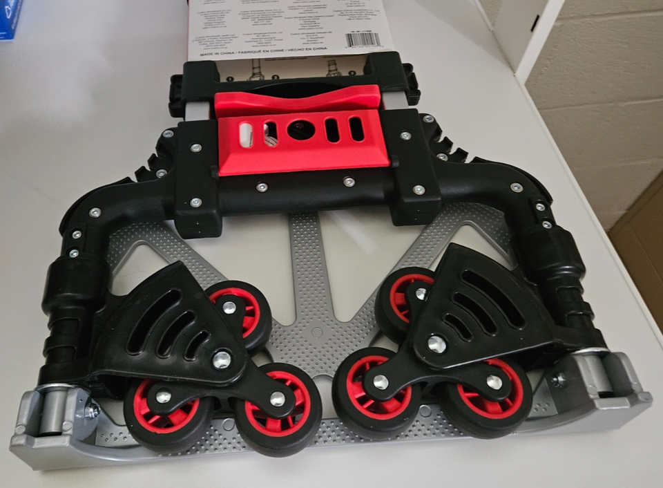 MAGNA CART HAND TRUCK DOLLY SMALL FOLDING FOLDABLE STAIR CLIMBING FOR ...