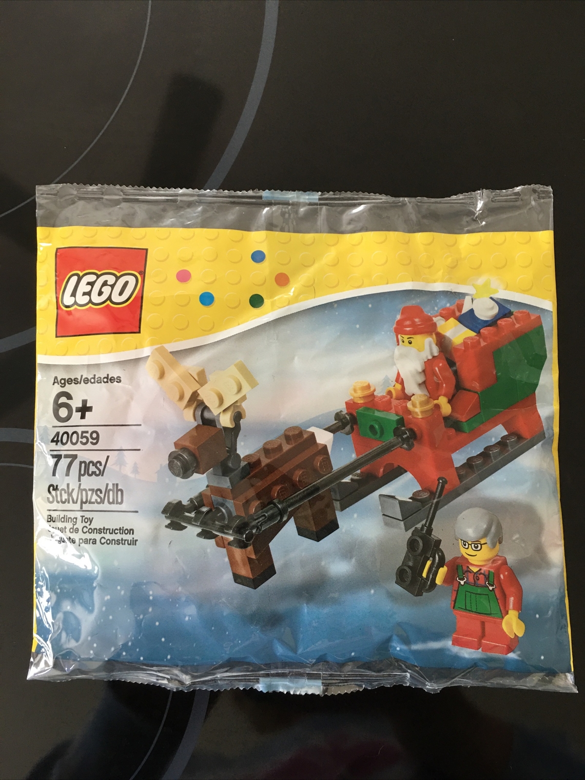 Lego 2013 Holiday Set Santa's Sleigh polybag (40059) *Brand New Factory ...
