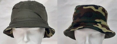 Hat Size 58 Waterproof Green + Warm Woodland Camo Fleece Hunting 57 | eBay