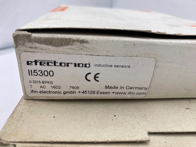 Ifm Efector II5300-II-3015-BPKG Inductive Sensors II5300II3015BPKG for sale online | eBay