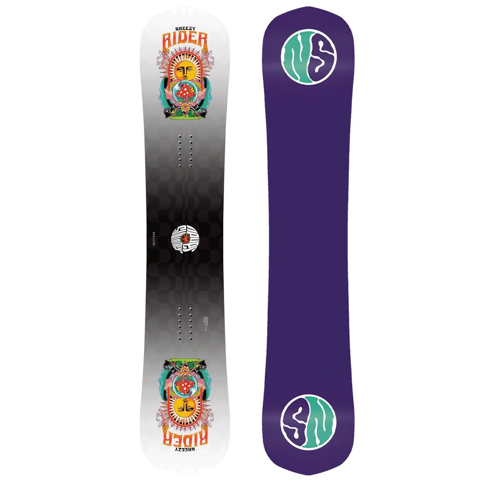 Never Summer Breezy Rider Women's Freestyle Snowboard, 145cm MY25 | eBay