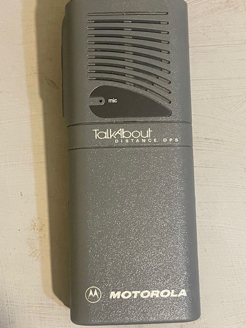 Motorola TalkAbout Distance DPS Walkie-Talkie | Vintage Two-Way Radio ...