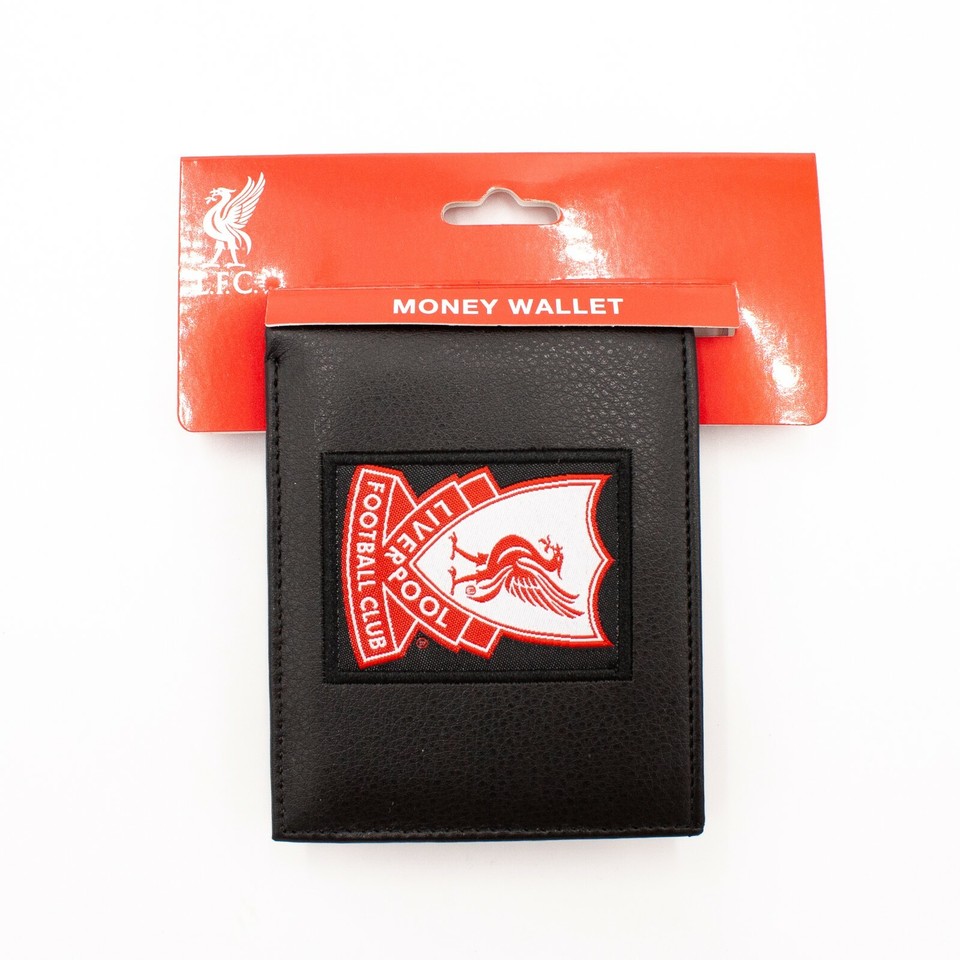 Official Liverpool FC Retro Crest Leather Embroidered Wallet | eBay UK