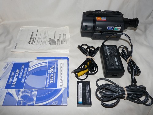 Sony CCD-TRV25 CCD-TRV15 HI8 8mm Video8 camera Camcorder Player Video ...