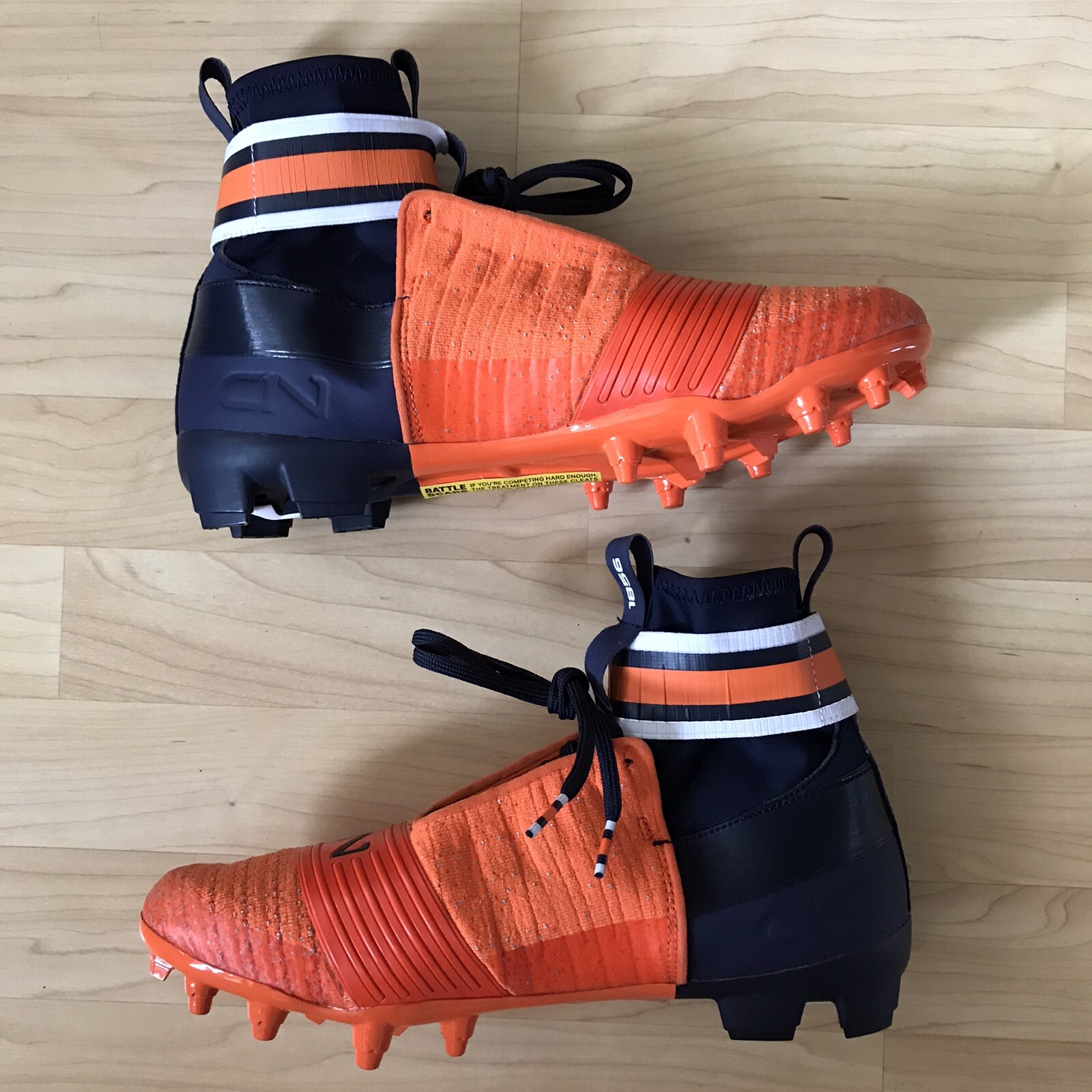 Under Armour C1N Cam Newton Auburn War Eagle Football Cleats 3020971 ...