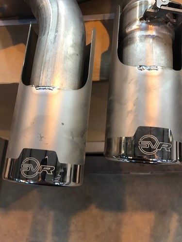 Jaguar F Type SVR Near Side Passenger Exhaust Tips And Back Box HX5M ...