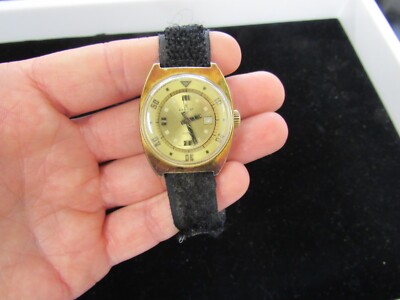 Aquastar Geneve Seatime Divers Skin Dive Watch Date Ref. 1004 WORKING ...