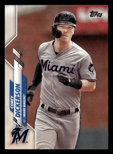 Corey Dickerson 2020 Topps #592 Miami Marlins Baseball *033 | eBay