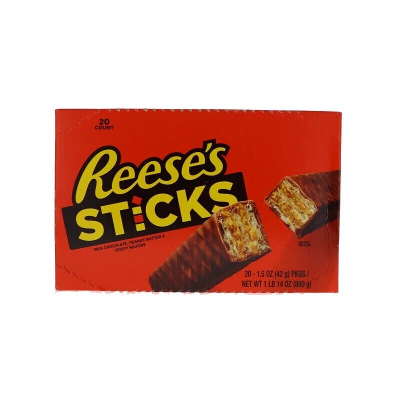 Reeses Peanut Butter Sticks 20 Count - 1.5 oz - Reese's Sticks Candy | eBay