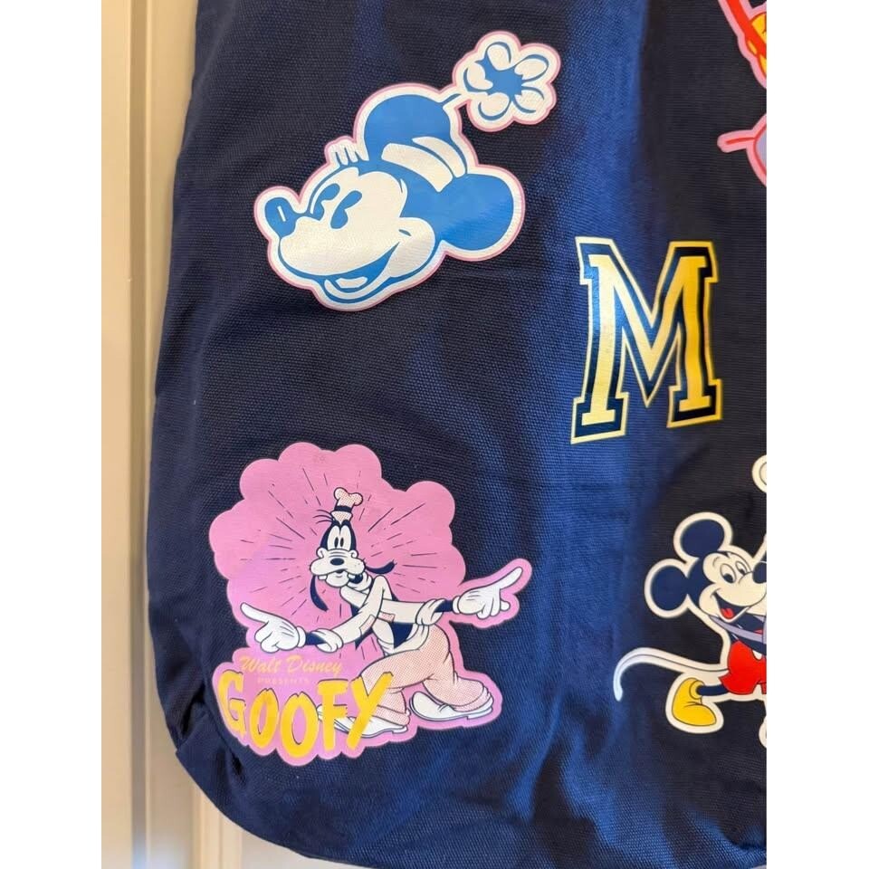 Navy Blue Disney x SkinnyDip Collab American Darling Canvas Tote Bag | eBay