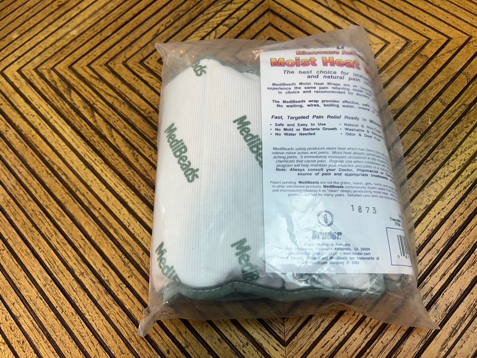NEW Bruder MediBeads Microwave Activated Moist Heat Wrap Back Fits 60 ...