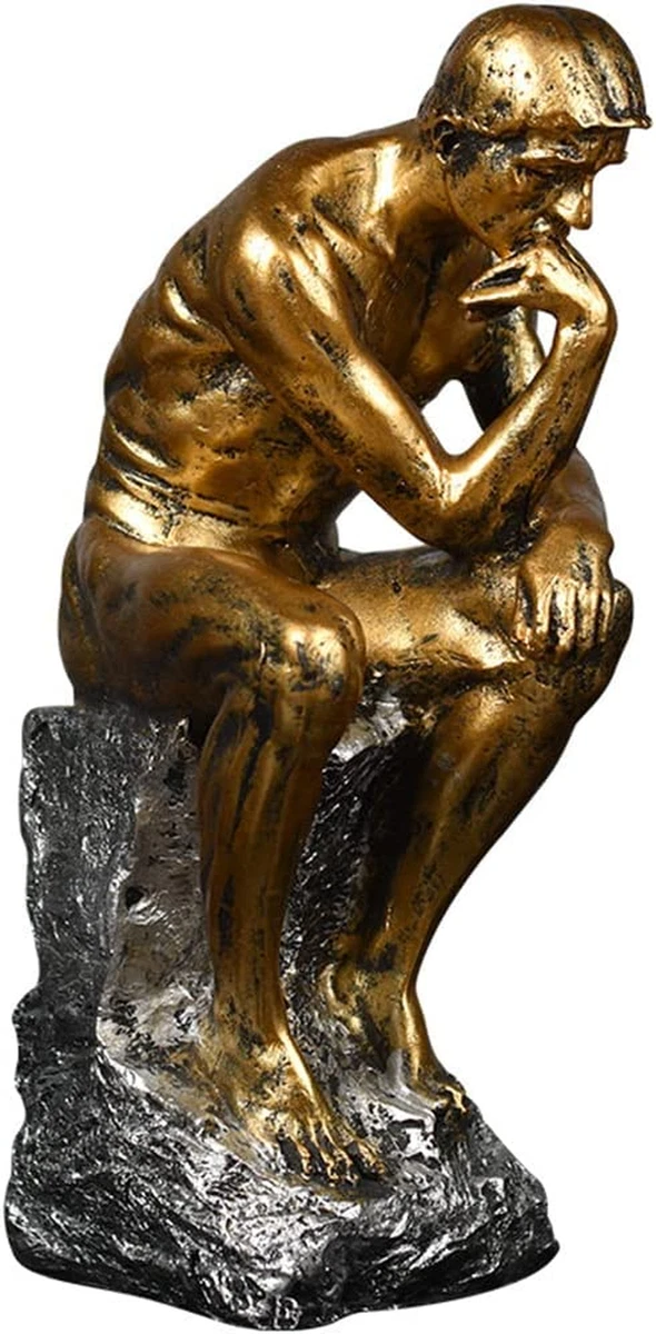 Man Thinking Statue