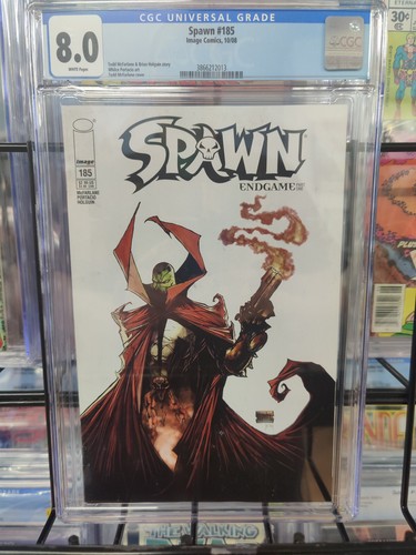SPAWN #185 (2008) - CGC GRADE 8.0 - ENDGAME PART 1 - BRIAN HOLGUIN ...