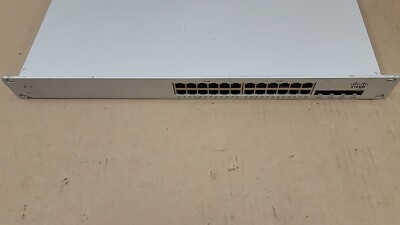 Cisco Meraki MS220-24P-HW Unclaimed 24-Port Cloud Managed Ethernet ...