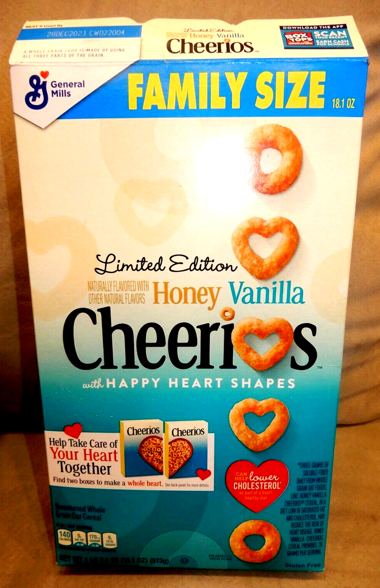 Cheerios Box Heart