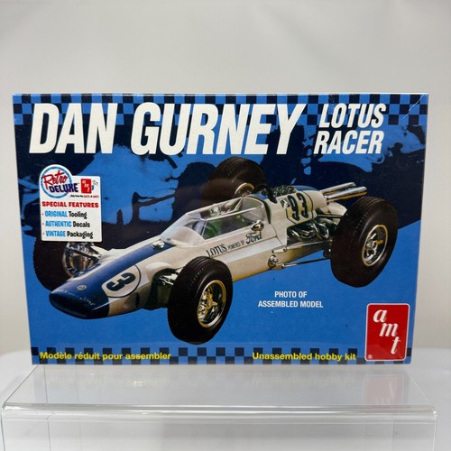 AMT Dan Gurney Lotus Racer Indy 500 1/25 MODEL CAR Retro Deluxe *READ ...