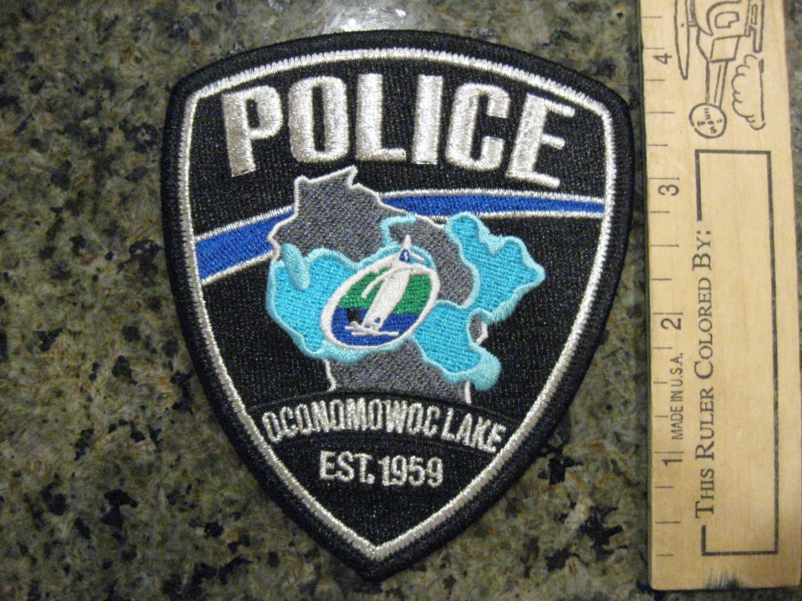 Oconomowoc Lake Wisconsin Police patch WI | eBay