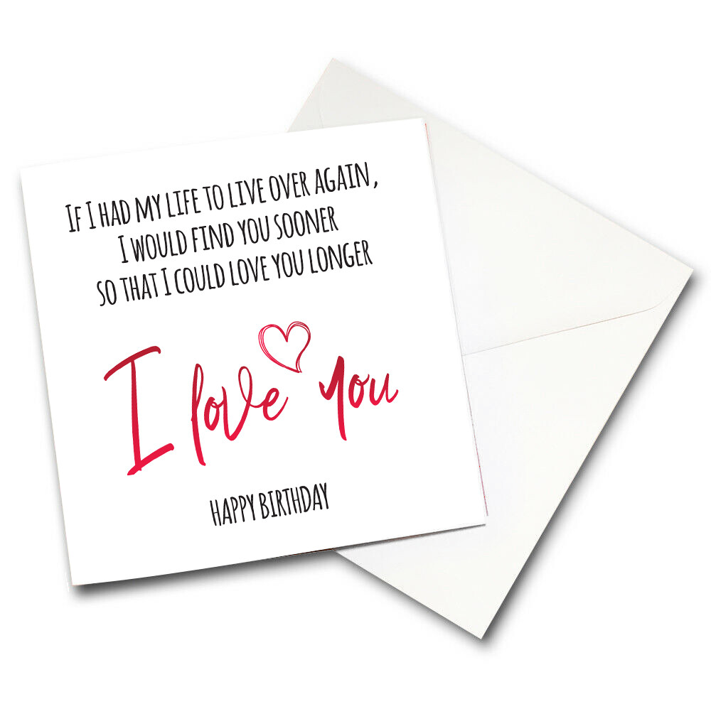 Romantic Love Cards For Girlfriend